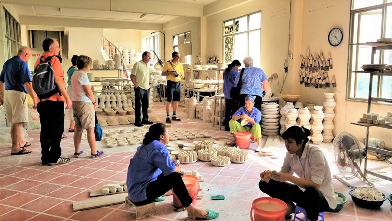 Vietnamese Ceramics: Touring Bat Trang with Lowell and friends